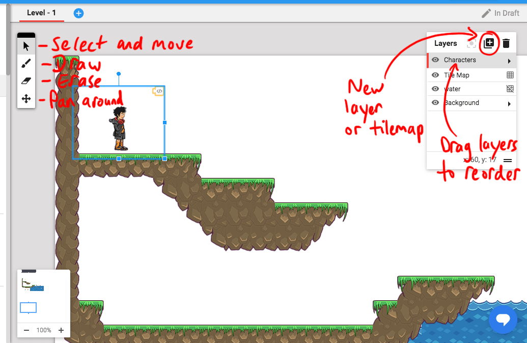 Week 1 · GameDevClub: Platformer Teacher Notes